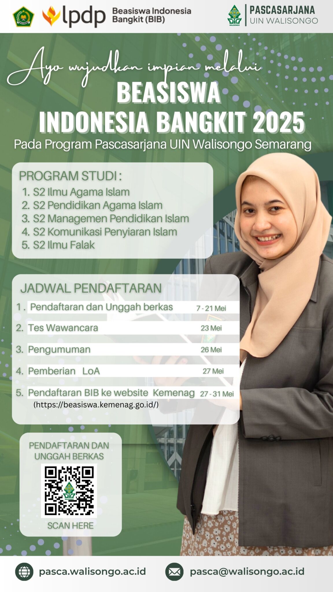 Informasi Pendaftaran – Pascasarjana